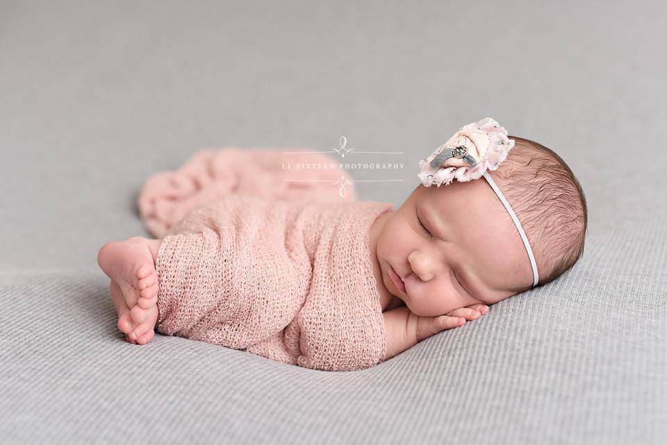 Blush Pink Stretch Knit Baby Wrap – Beautiful Photo Props