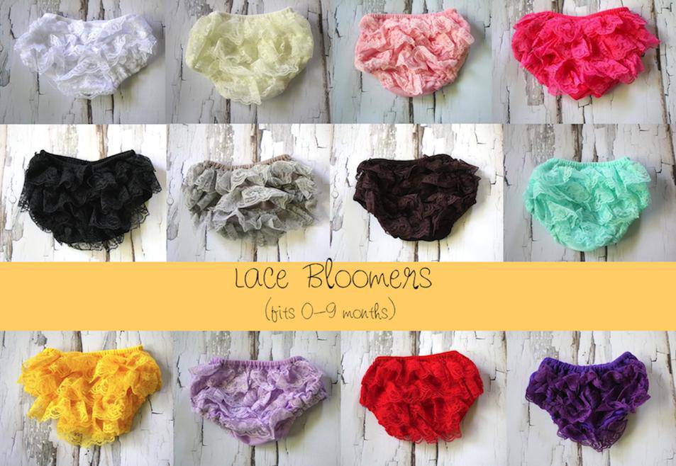 Lace Ruffle Bloomers – Beautiful Photo Props